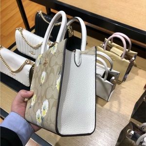 Coach | Bags | Coach Mini Cally Crossbody In Signature Canvas With ...